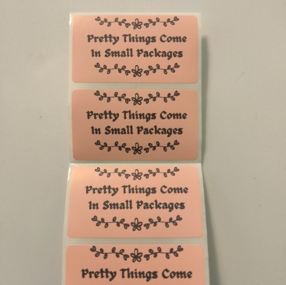 Office | 10 Small Packages Shipping Labels Thermal Packaging Stickers ...
